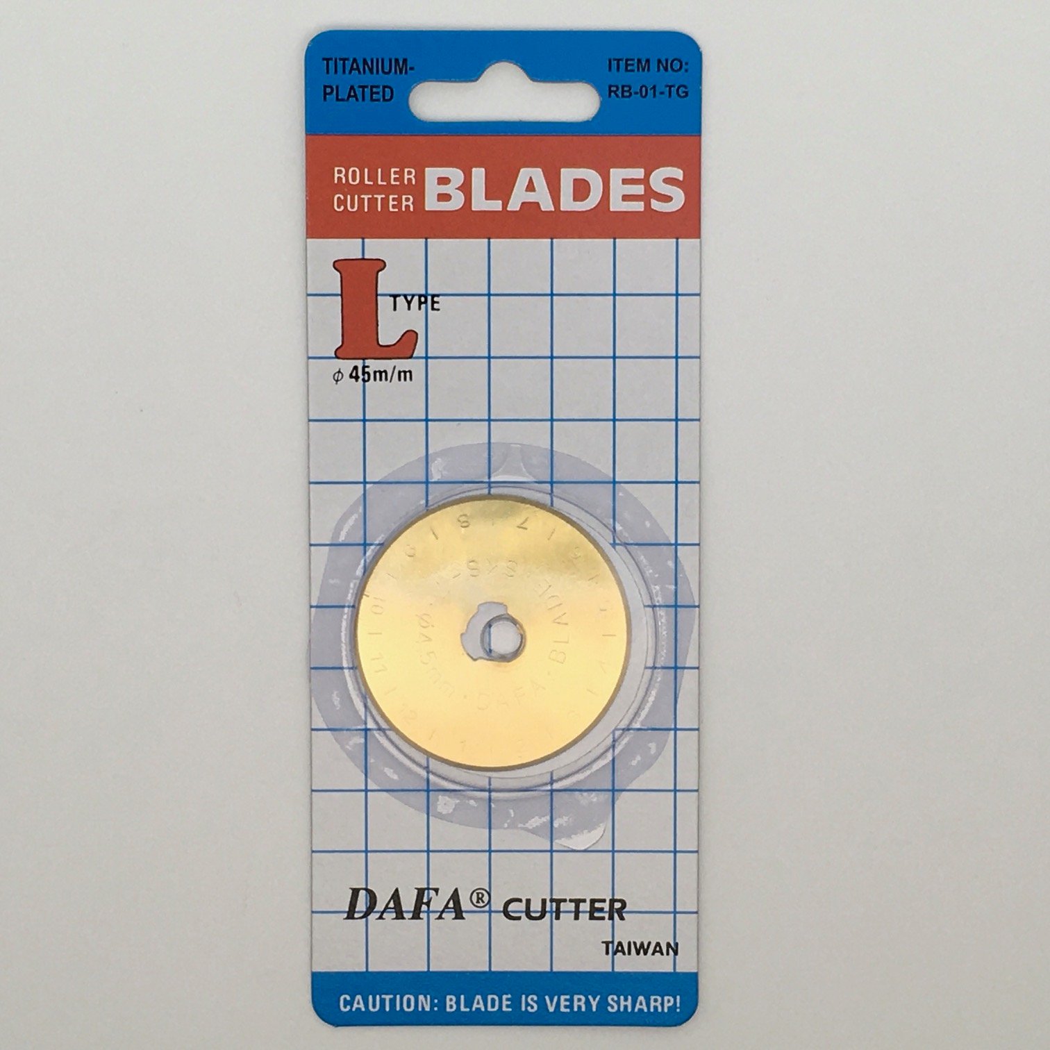 Titanium Nitride 45mm Rotary Blades – Scissorman